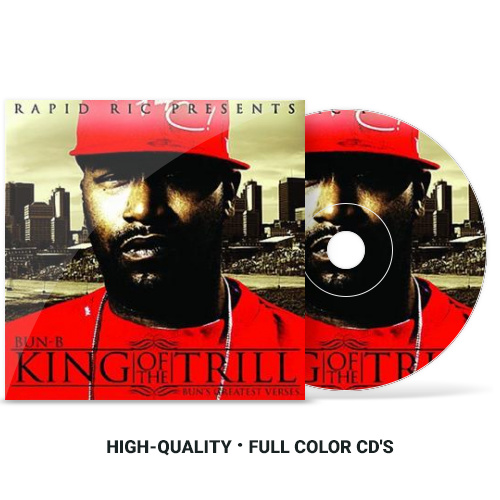 King Of The Trill Buns Greatest Verses Bun B Dj Rapid Ric Mixtape 2 Cd